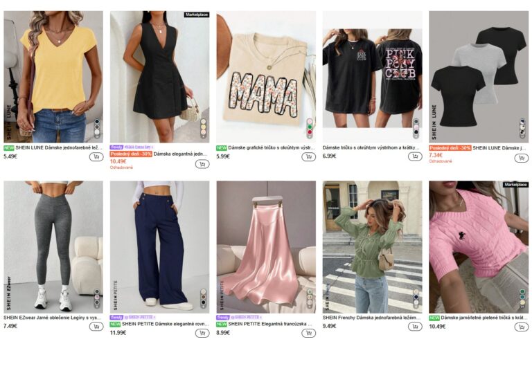 SHEIN - populárny e-shop s módou, recenzie - Medium.sk