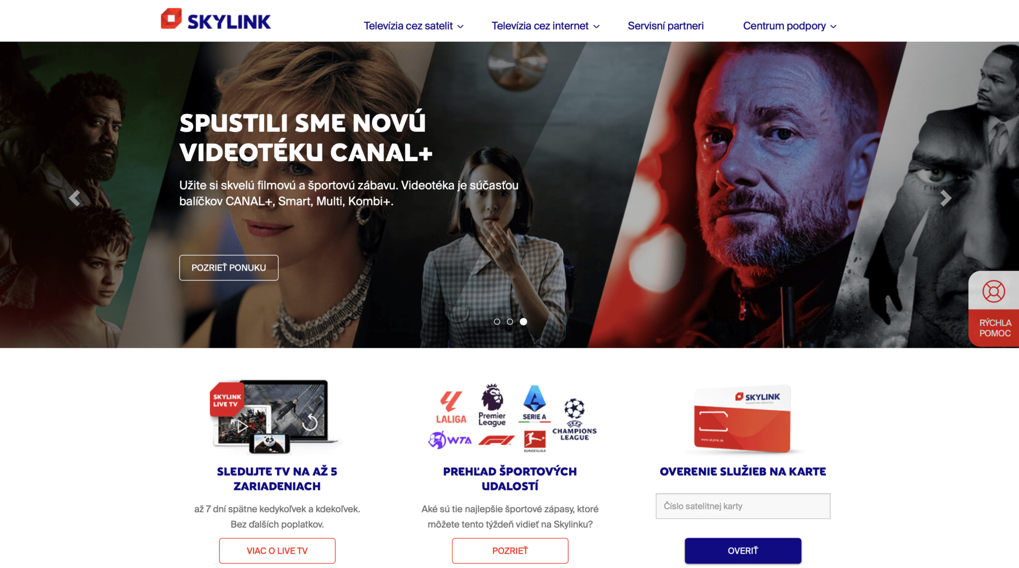 Skylink - ponuka balíčkov satelitnej televízie, cena, recenzie - Medium.sk