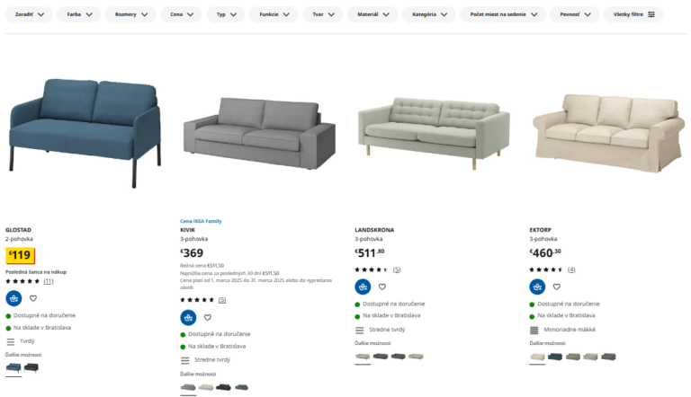 IKEA e-shop - výpredaj, zľavy, predajne, doprava, recenzie - Medium.sk